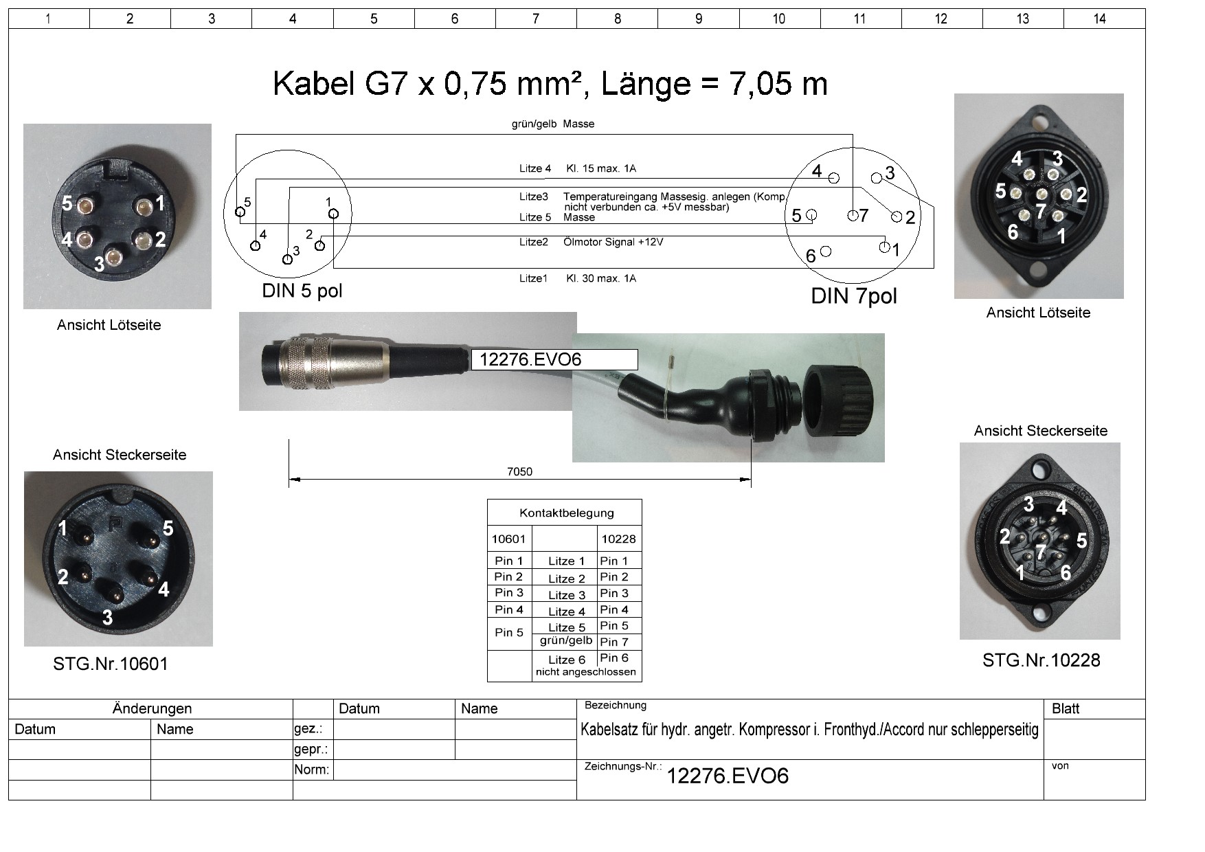 Kabelpläne mit Steckerbelegung | Downloads | Steuerungstechnik StG