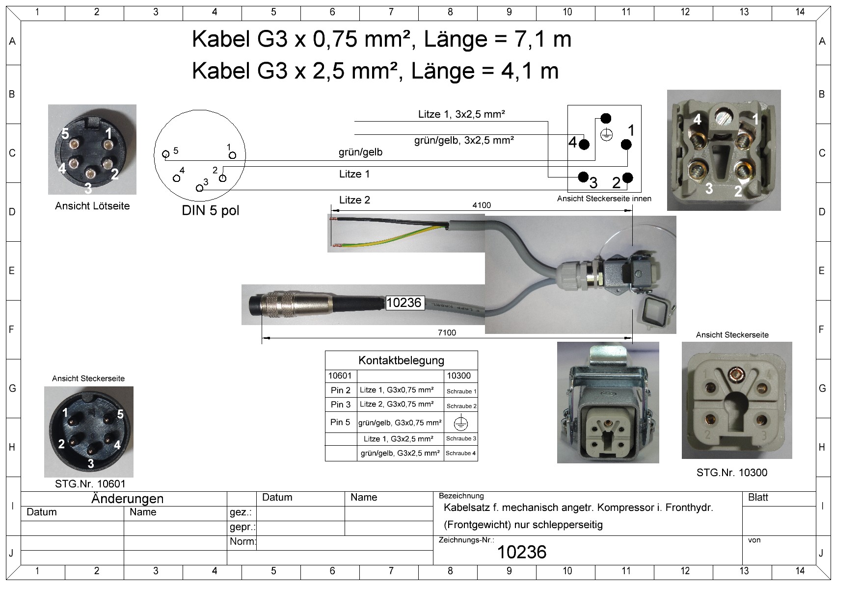 Kabelpläne mit Steckerbelegung | Downloads | Steuerungstechnik StG