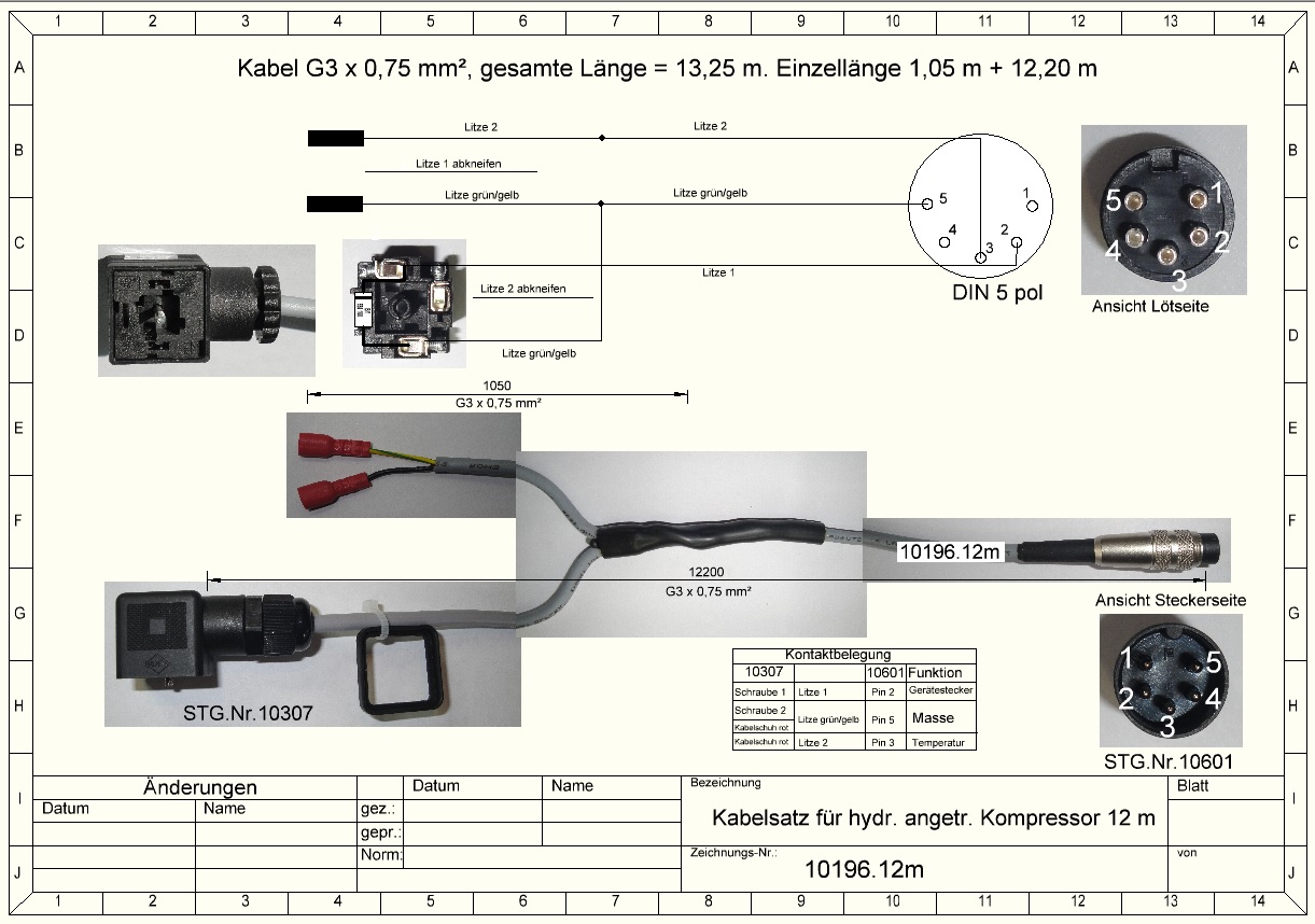 Kabelpläne mit Steckerbelegung | Downloads | Steuerungstechnik StG